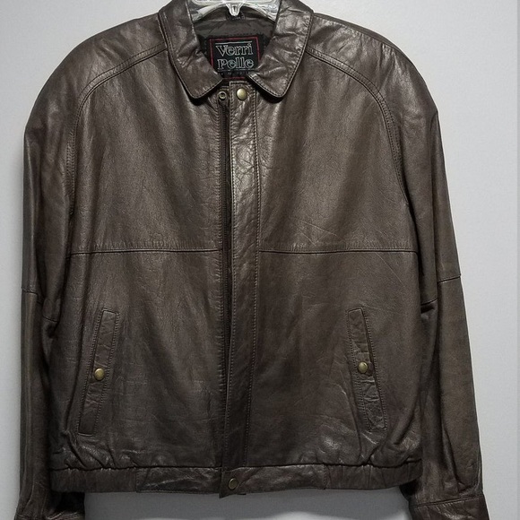 Verri Pelle | Jackets & Coats | Julian Verri Pelle Mens Leather Jacket ...